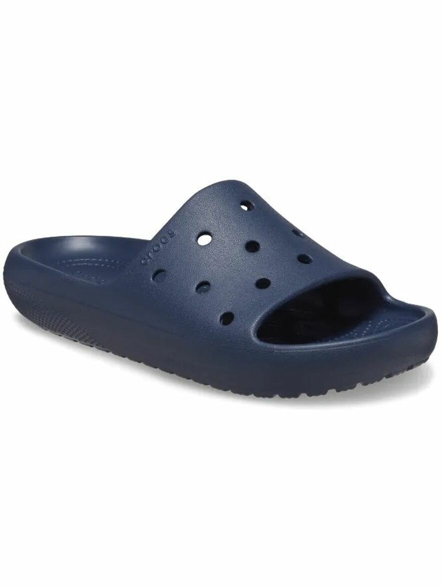 Шлёпанцы Crocs Classic Slide v2, размер M5W7, темно-синий — фото 1
