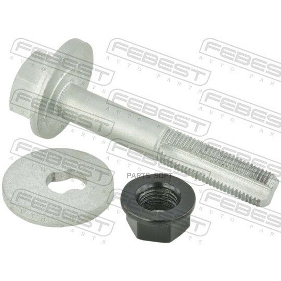 Болт с эксцентриком ремкомплект FEBEST 2229-001-KIT | цена за 1 шт