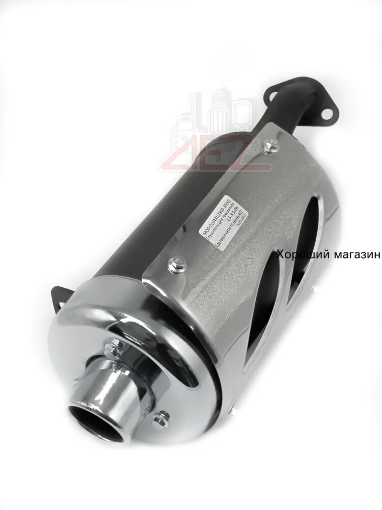 Глушитель для генератора/бензогенератора 2-3,5 кВт/168F 010431