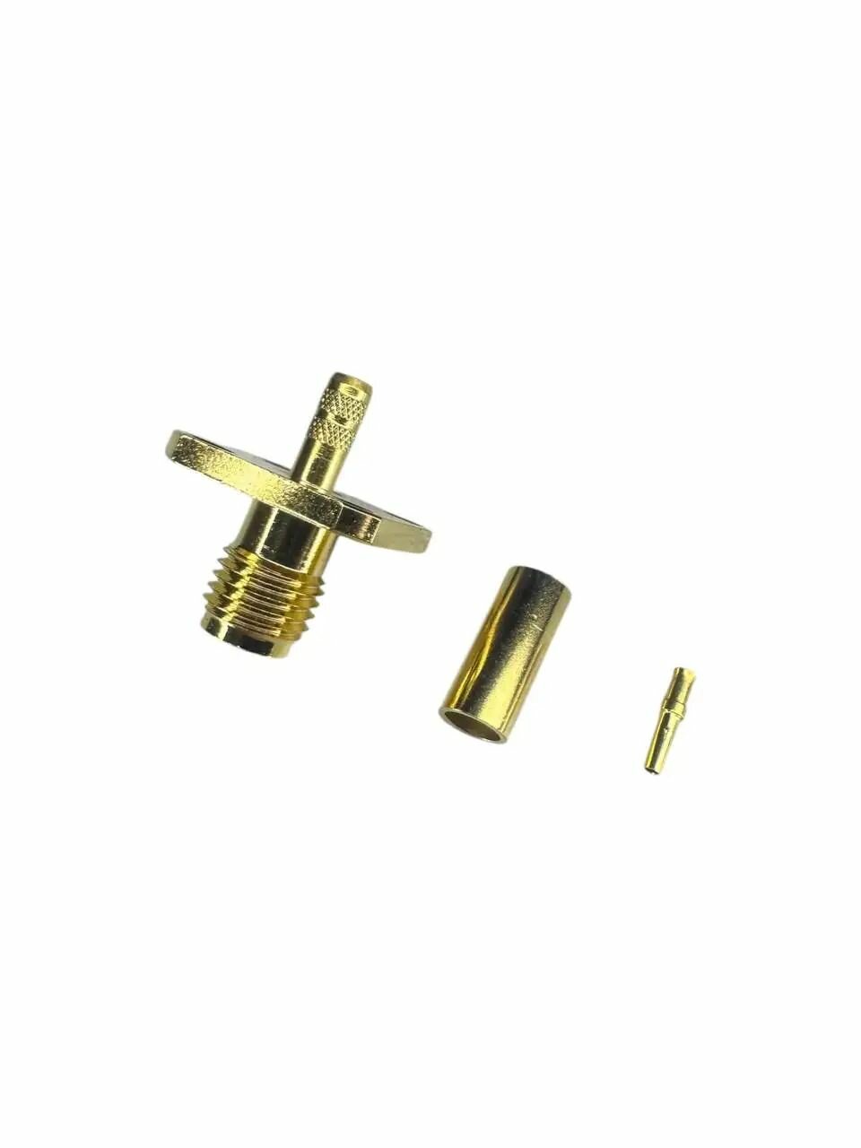 Разъем высокочастотный фланцевый RP-SMA-3