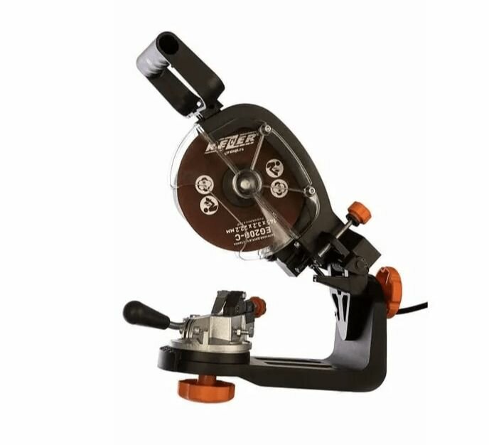 Станок заточной EG-200-C Rezer, подсветка, быстрозажимной механизм