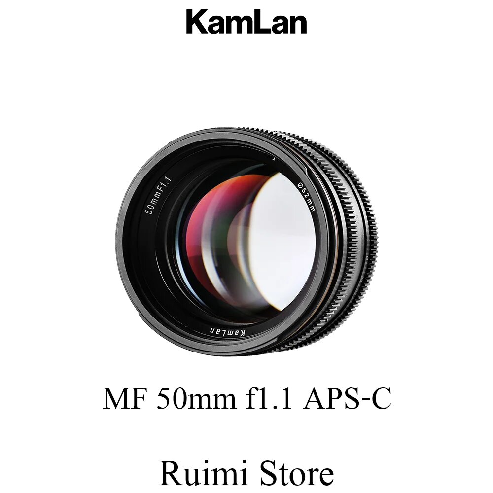 VILTROX Kamlan 50mm f1.1 Fuji X объектив