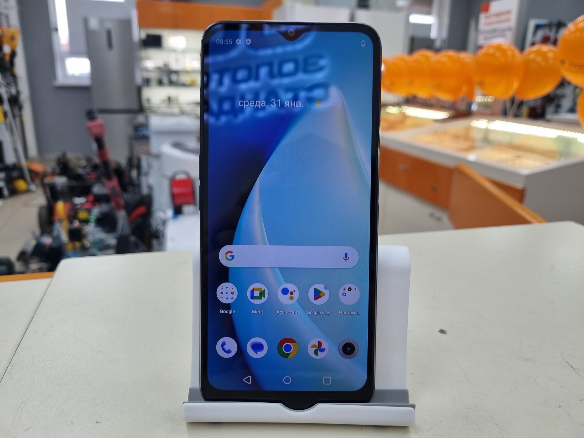 Смартфон realme C31 4/64 ГБ, Dual nano SIM, темно-зеленый Б\У уценка