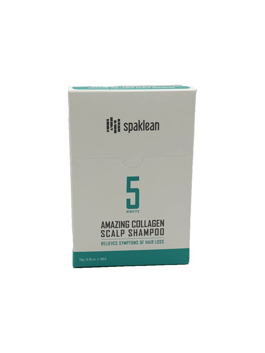 Spaklean Шампунь для кожи головы с коллагеном Amazing collagen scalp shampoo набор 10 штх10 мл
