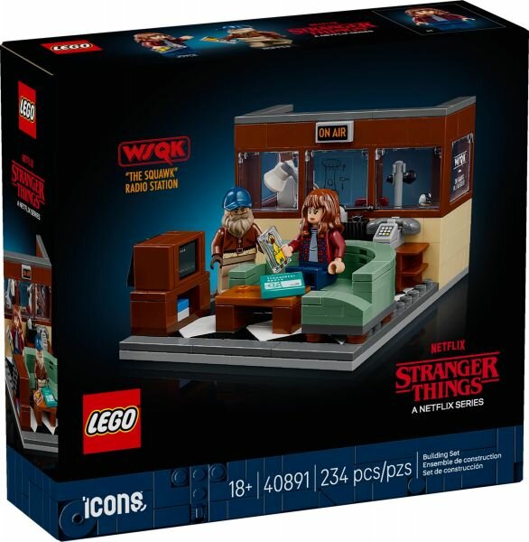 Lego 40891 Icons Очень странные дела: Радиостанция WSQK