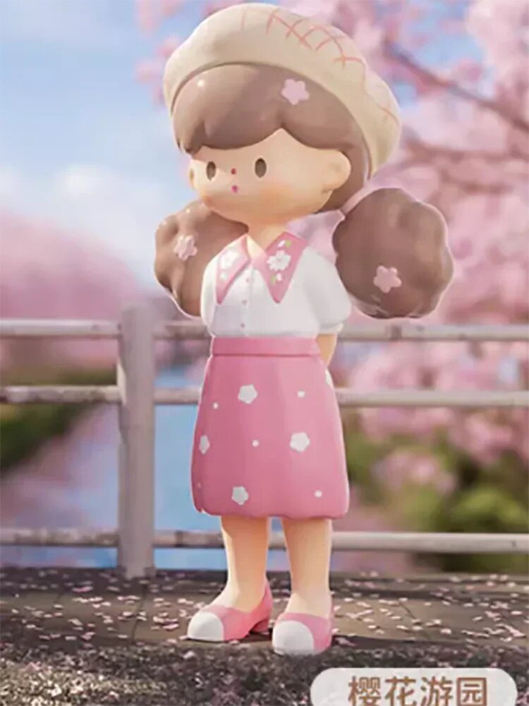MINISO Molinta Spring City, фигурка Sakura Tour, розовый