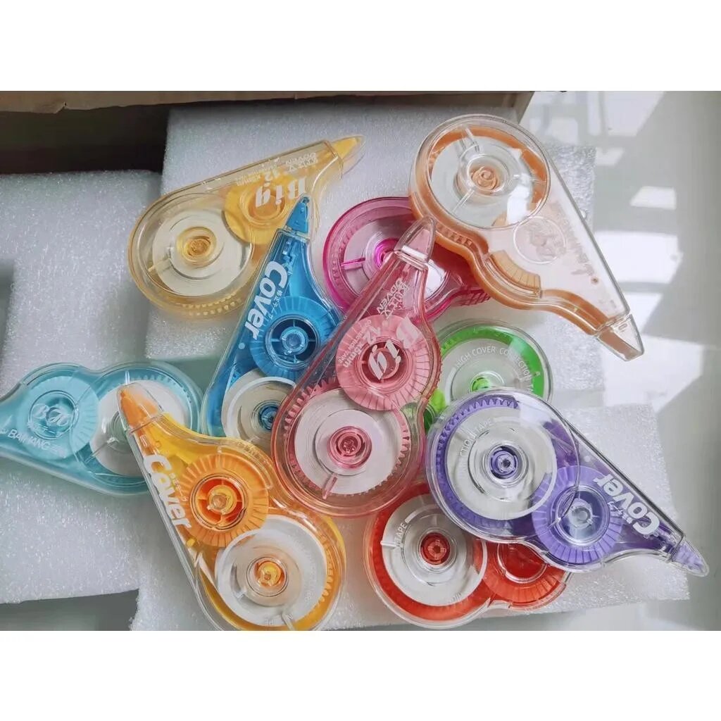 Корректирующая лента Cover, 12 м, цвет: 1PCS Random