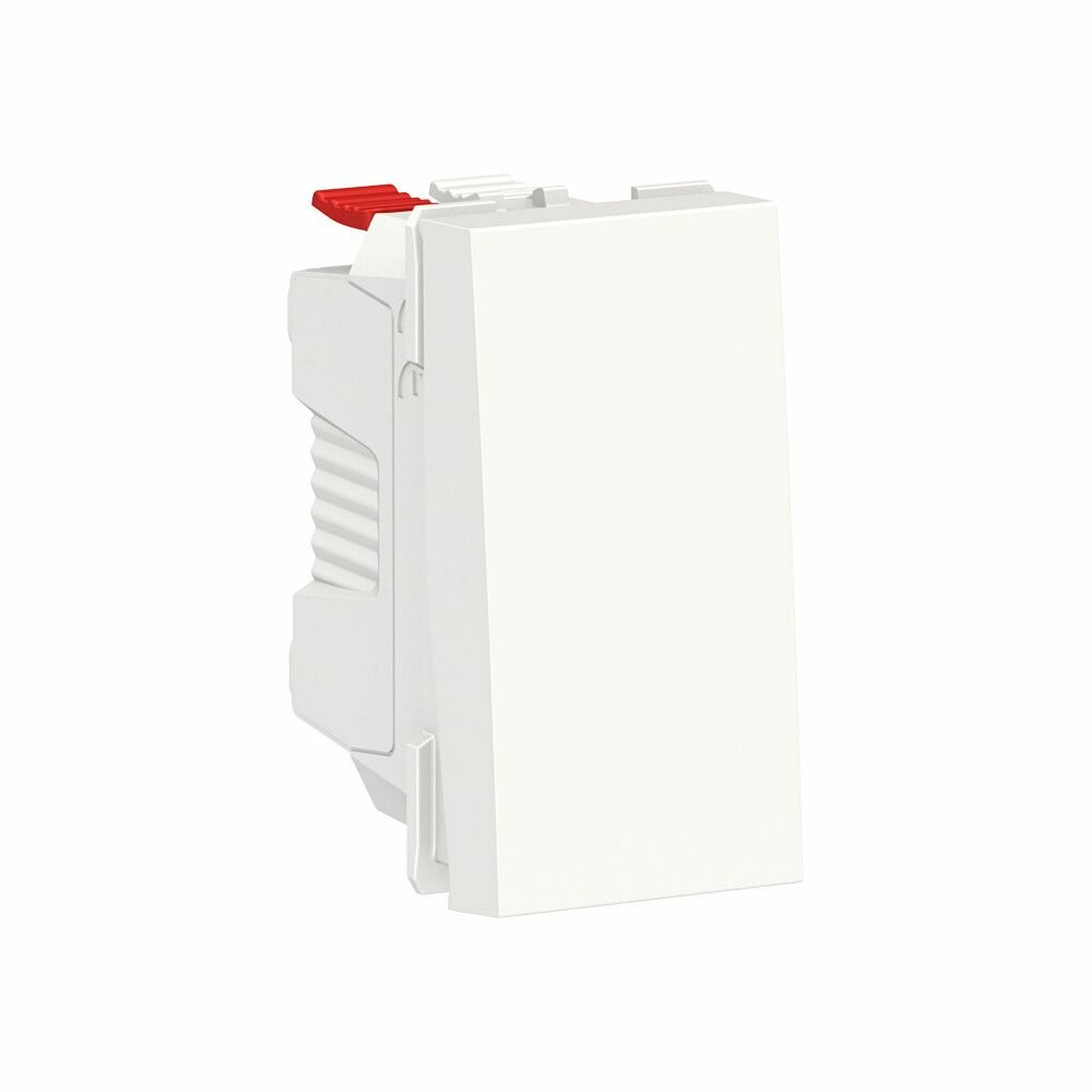 Schneider Electric Unica Modular Бел Переключатель 1-клавишный, сх. 6, 10 AX, 250В, 1 модуль
