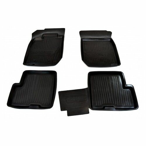 Коврики салона RENAULT Duster 2011-2014г. в. (4шт.) резиновые (AVTODRIVER) AVTODRIVER ADRJET022