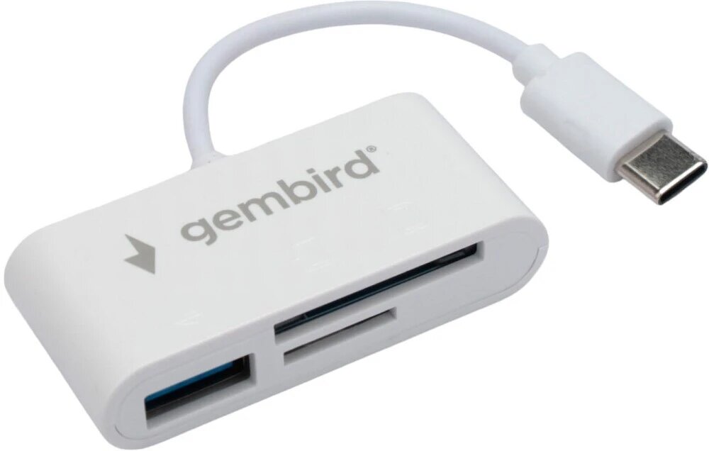 Картридер Внешний Gembird FD2-MSD-2