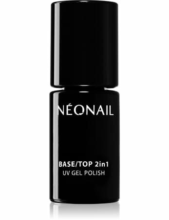 Лак для ногтей NeoNail Base/Top 2in1, прозрачный, 7.2 мл