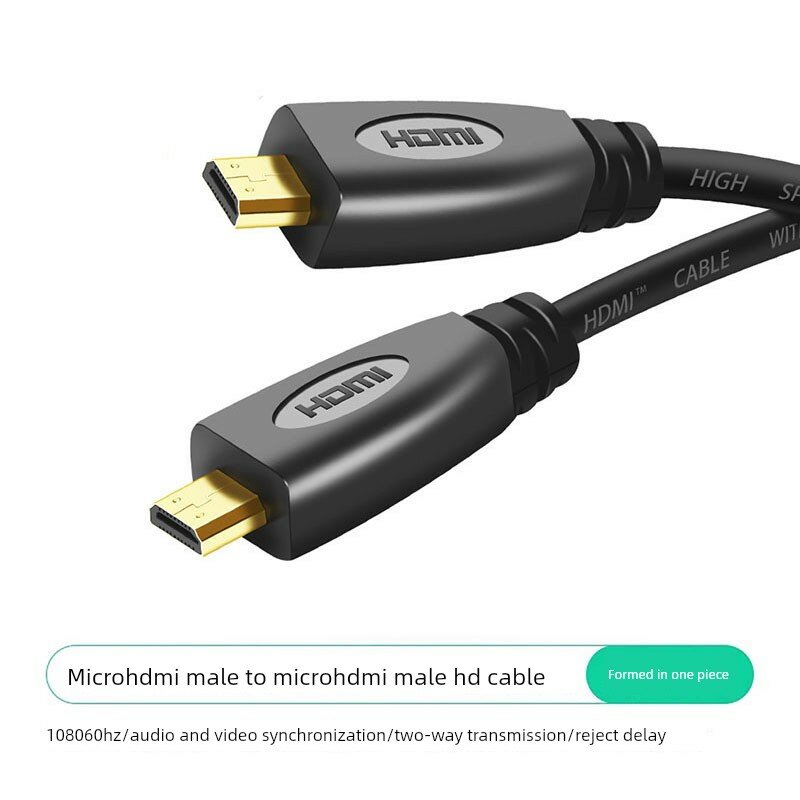 Кабель-адаптер miniHDMI-miniHDMI высокой четкости, подходит для камер Canon, зеркальных камер, портативных экранов и