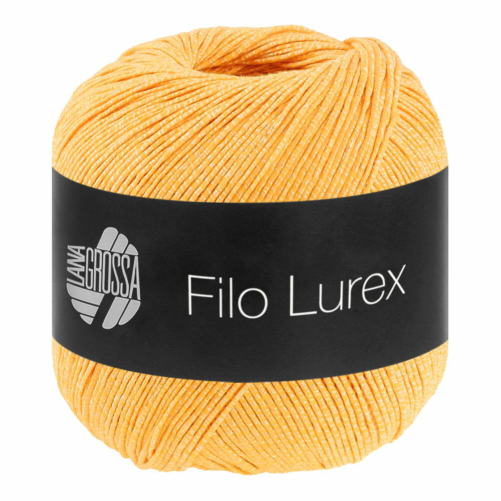Пряжа для вязания Lana Grossa Filo Lurex (04 Dottergelb) 2 мотка по 50 г/145 м