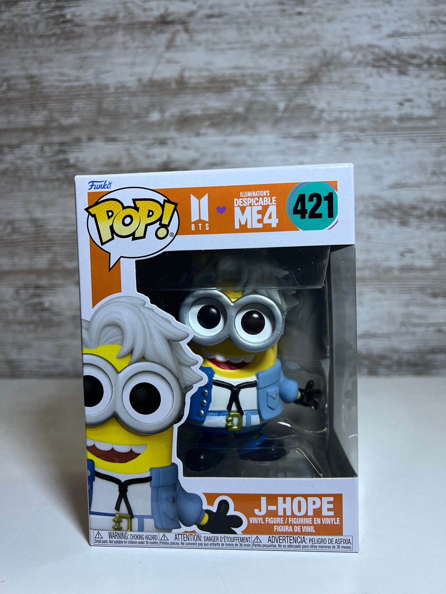 Фигурка Фанко Миньон J-Hope, vinyl figure, 10 см от Funko , illumination’s despicable me4