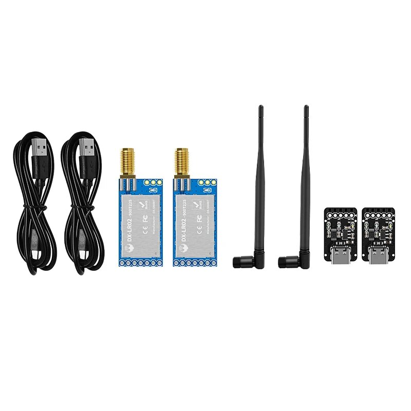 LR02 433MHz LoRa модуль Dev Kit x2 — фото 1