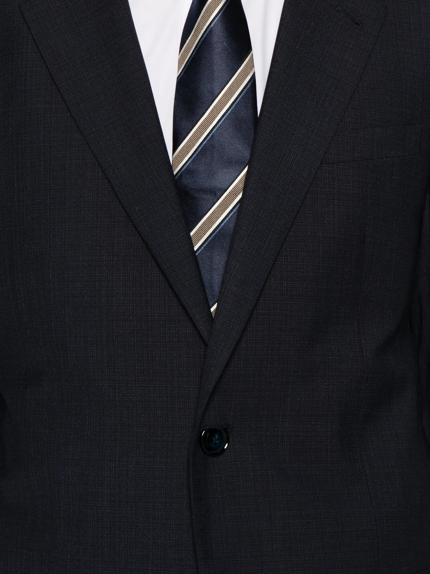 Комбинезон GIORGIO ARMANI Single-breasted notch-lapel suit, размер 48 — фото 1