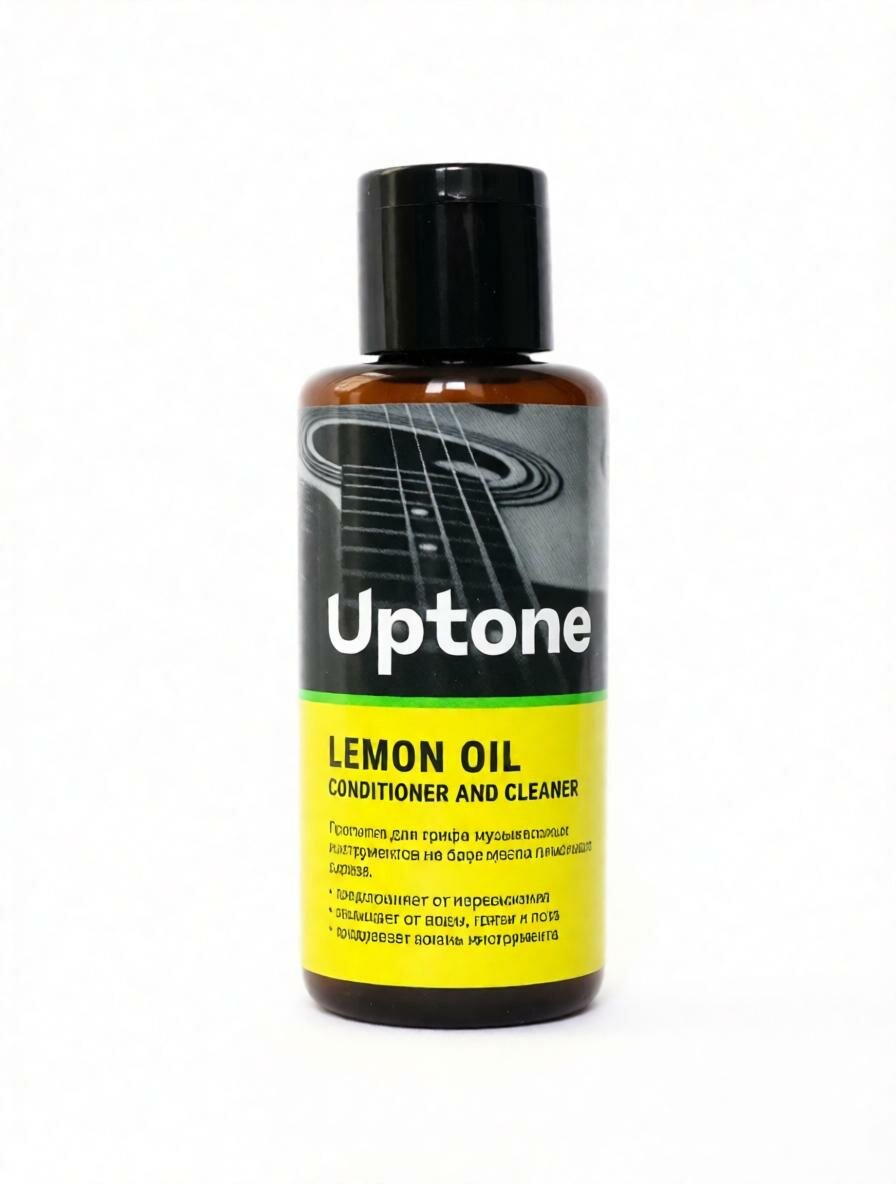 Масло для гитары UPTONE Lemon Oil #3 лимонное, пропитка для грифа музыкальных инструментов, 50 мл