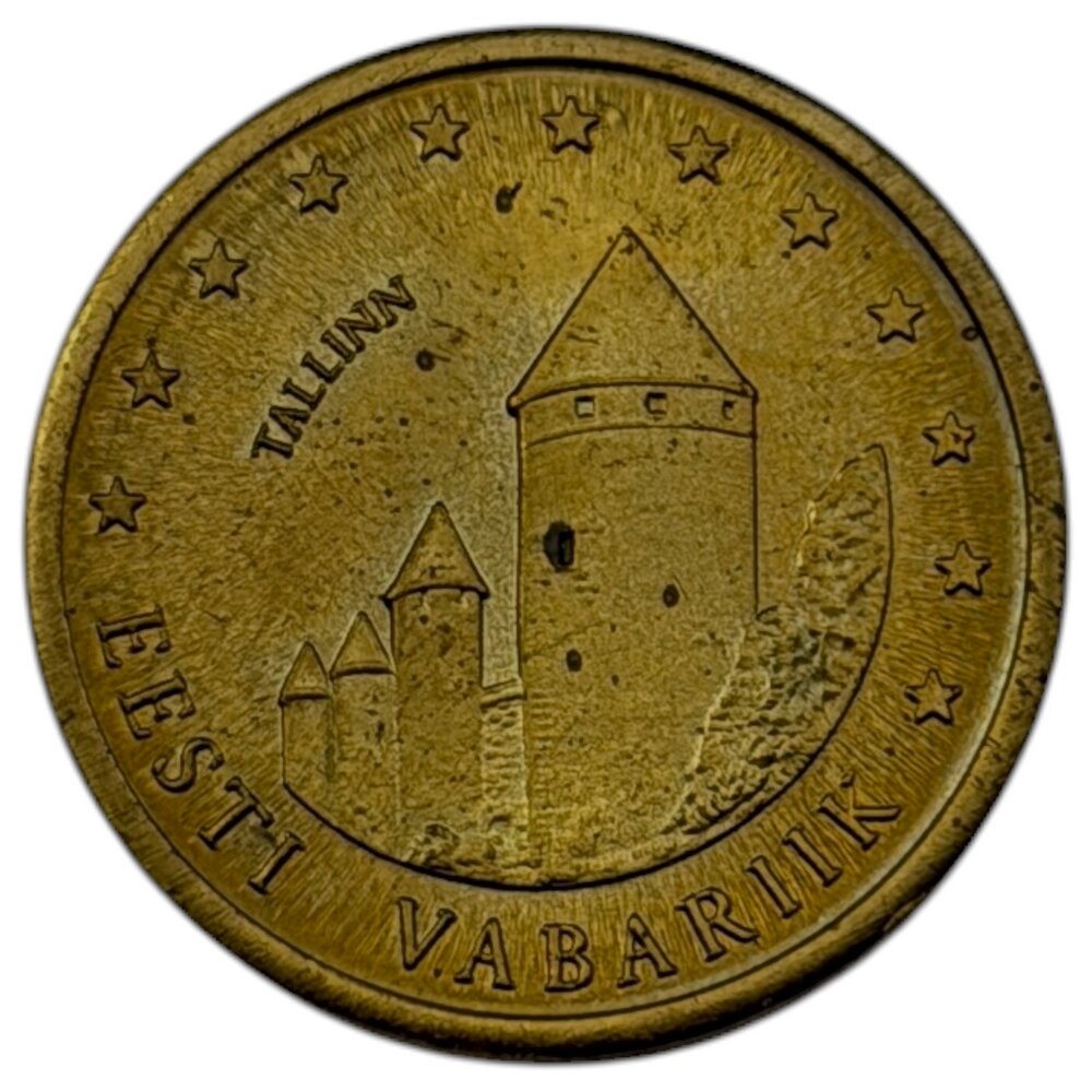 Эстония 20 евроцентов 2005 г. Specimen (Проба)