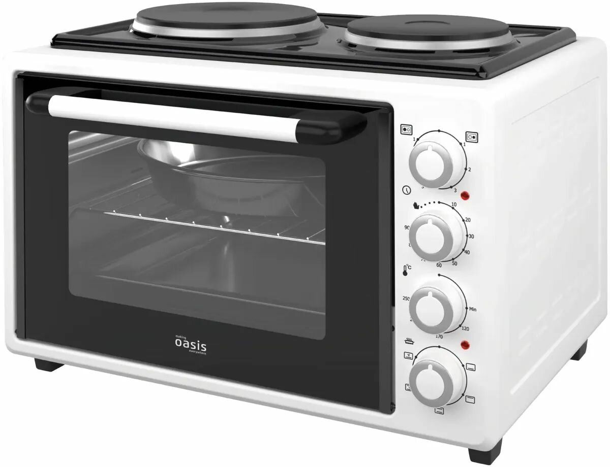 Духовой шкаф OASIS M-BL40W1 белый
