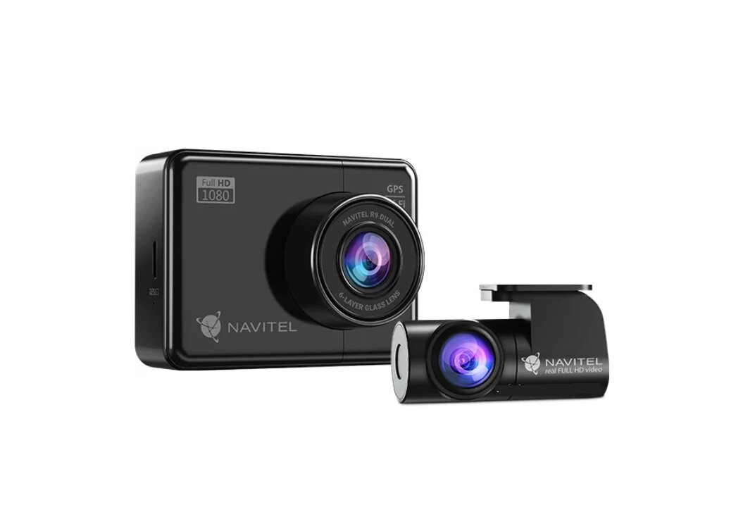 Видеорегистратор Navitel R9 DUAL черный