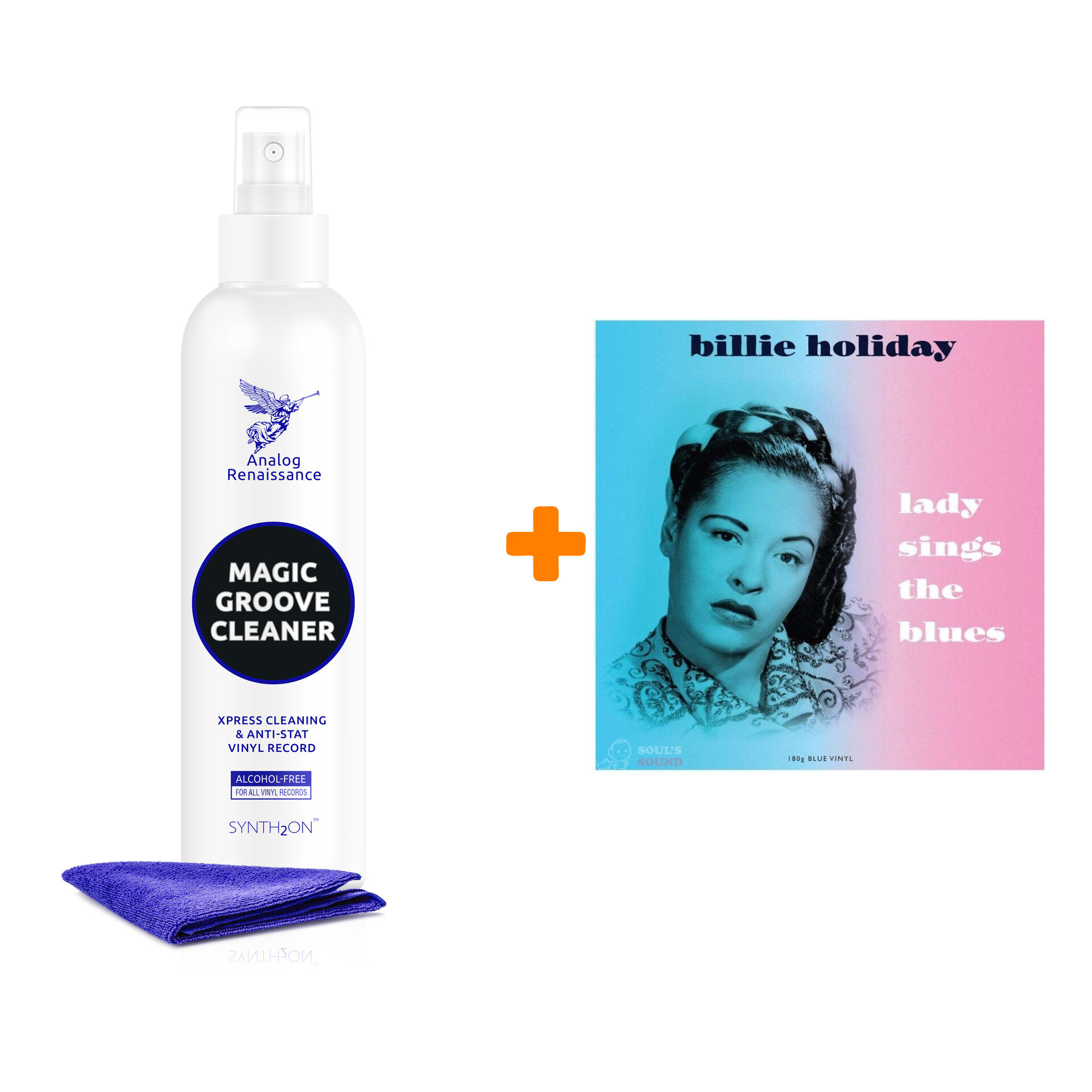 HOLIDAY BILLIE Lady Sings The Blues LP + Спрей для очистки LP с микрофиброй 250мл Набор