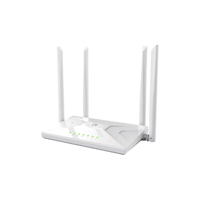 Роутер Netis NC21 двухдиапазонный АС1200, 560 – 575 г, Белый, Wi-Fi 5 (802.11ac).