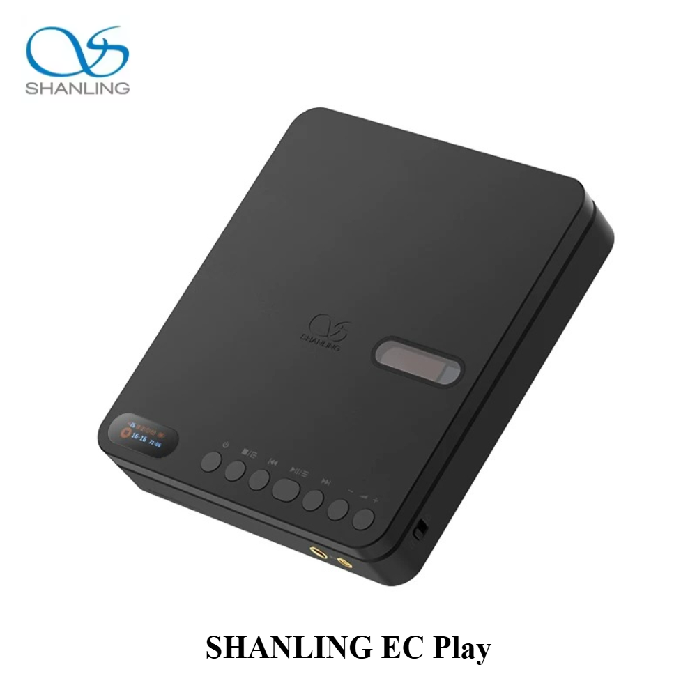 SHANLING EC Play Портативный проигрыватель компакт-дисков, HiFi-плеер, Bluetooth без потерь, 4,4 мм в стиле ретро