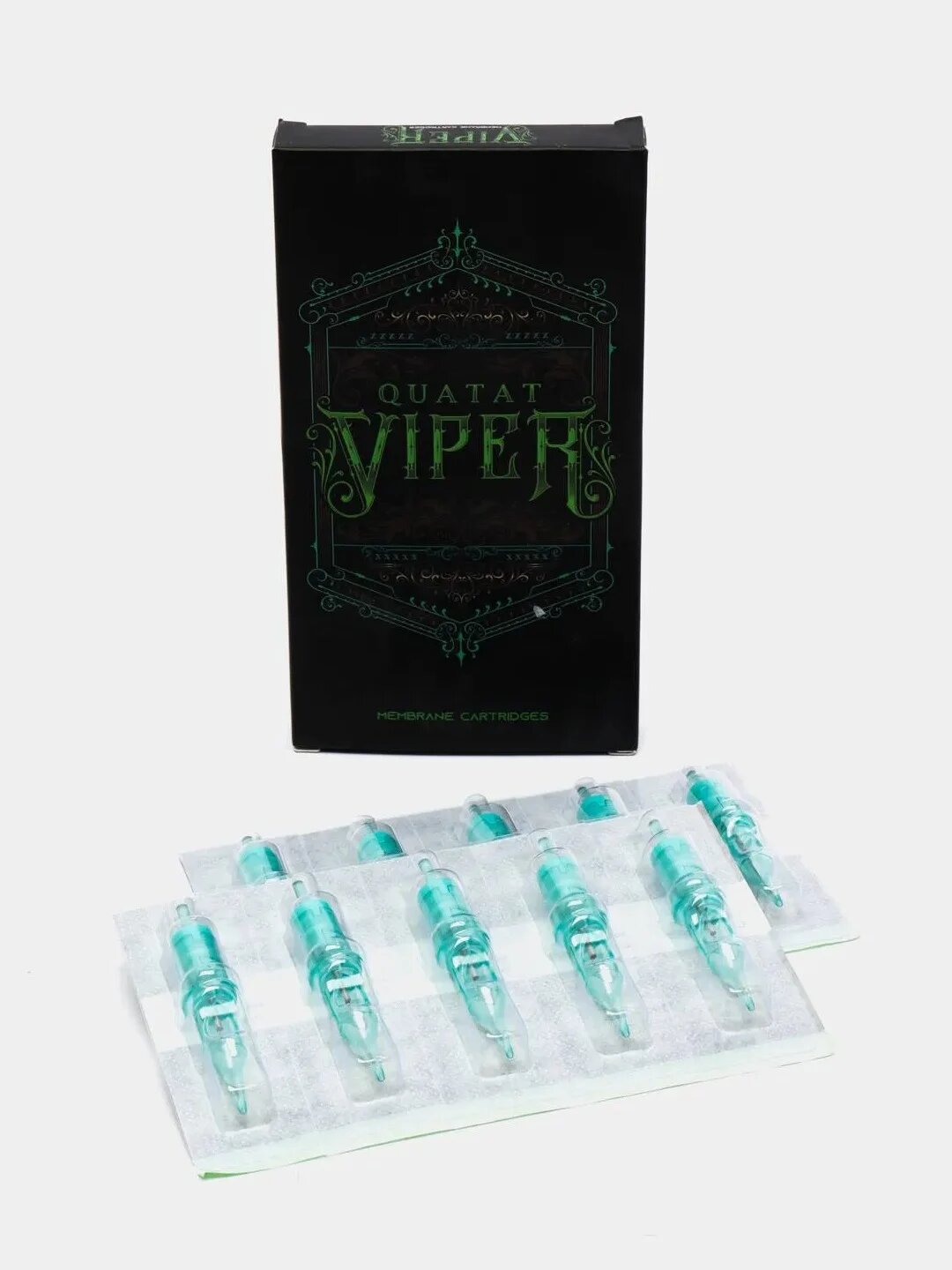 1001RLLT 20 штук Картриджи для татуировки и татуажа VIPER (Вайпер) (QUATAT) (Премиум)