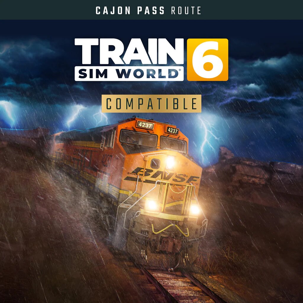 Дополнение Train Sim World 6: Cajon Pass: Barstow - San Bernardino, цифровое издание PlayStation 4 и PlayStation 5, регион Турция / код пополнения баланса