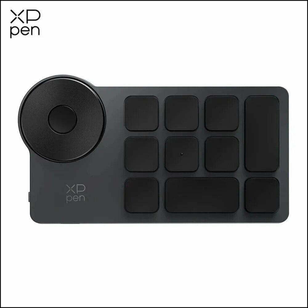 XP-Pen Клавиатура беспроводная , черно-серый, белый