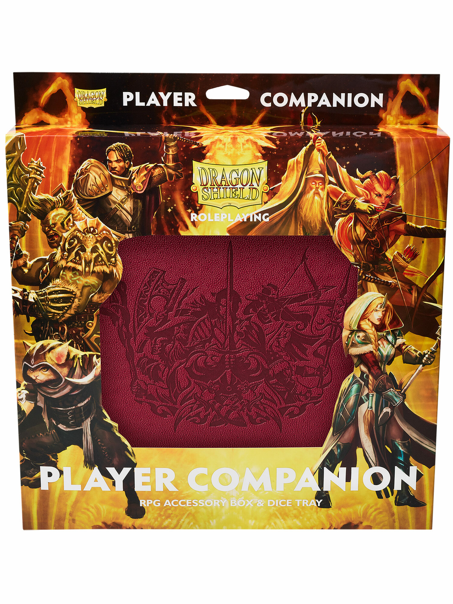 Органайзер для НРИ и RPG Dragon Shield Player Companion Blood Red