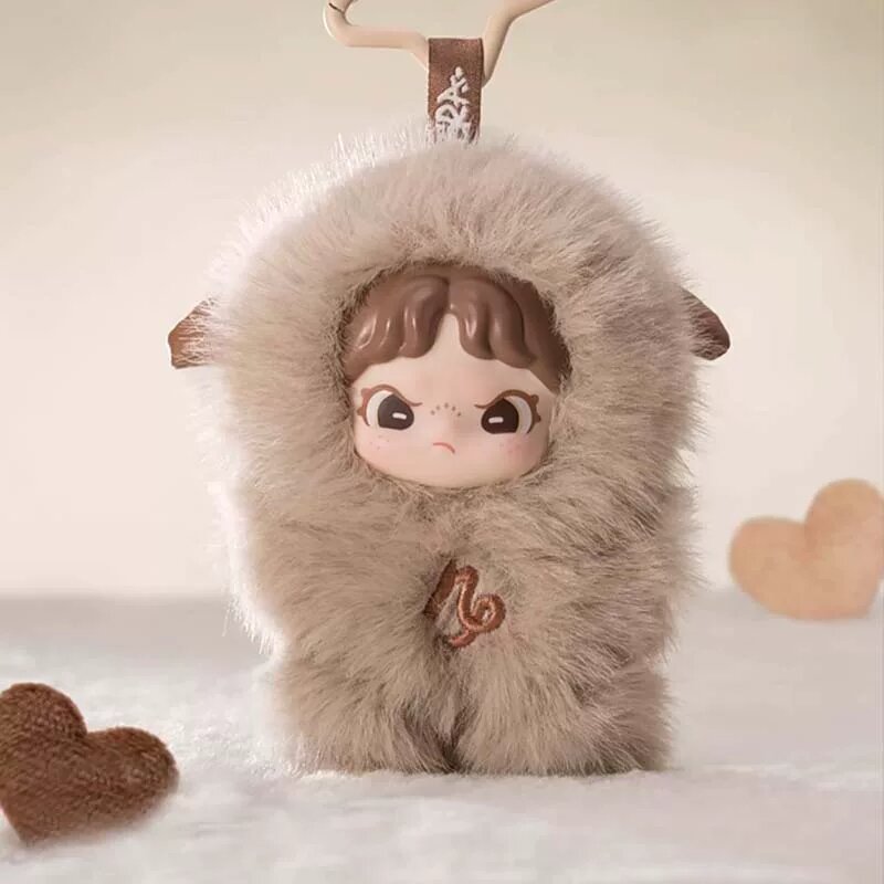 Козерог (Зодиак) Слепая Коробка Плюшевая Игрушка 12 см, Коллекционный Персонаж для Девочек, Официальная Коллекция