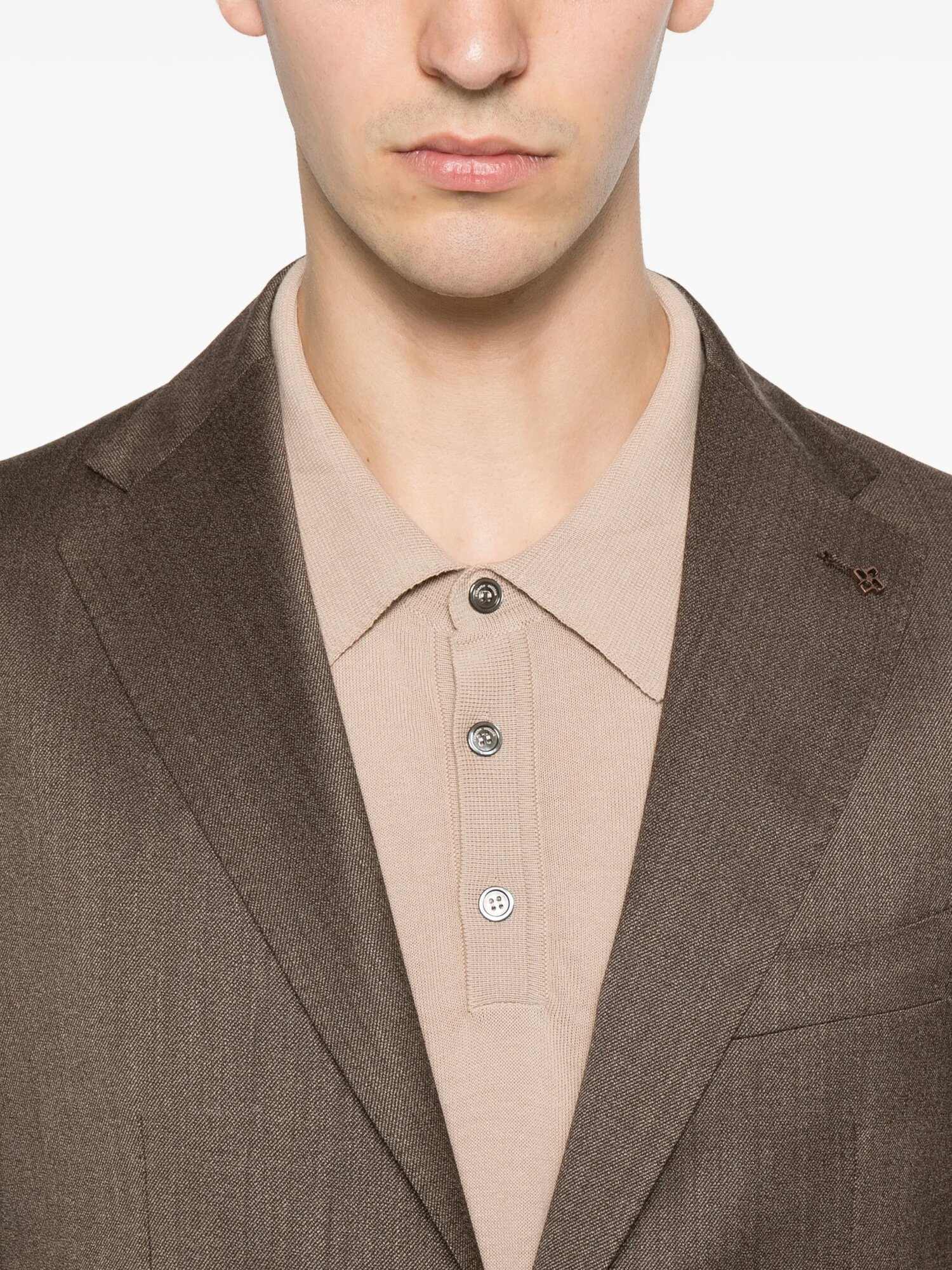 Комбинезон Tagliatore Single-breasted notched-lapel suit, размер 48 — фото 1