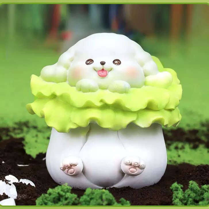 Оригинальная коллекционная фигурка Cai Gou World Blind Box: милая мультяшная кукла-украшение для рабочего стола,