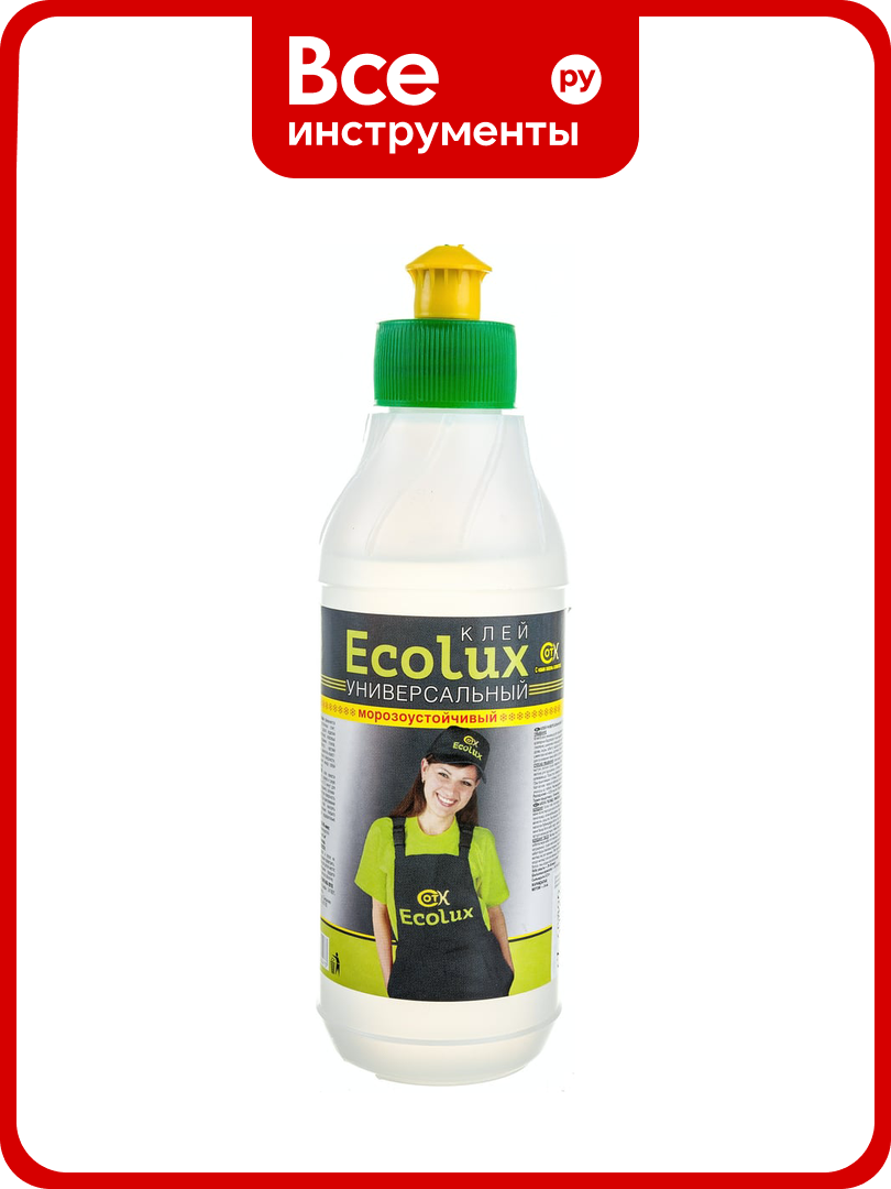 Универсальный полимерный клей ECOLUX (морозоустойчивый; 0.25 л) 4607133680473