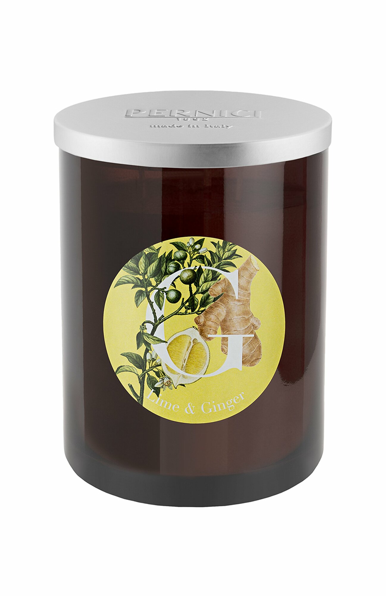 Свеча Lime & Ginger (900g) Pernici — фото 1