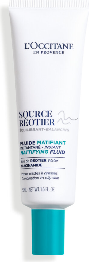 L'OCCITANE Матирующий флюид для лица "Источник Реотье" Source Réotier Instant Mattifying Fluid 200ml
