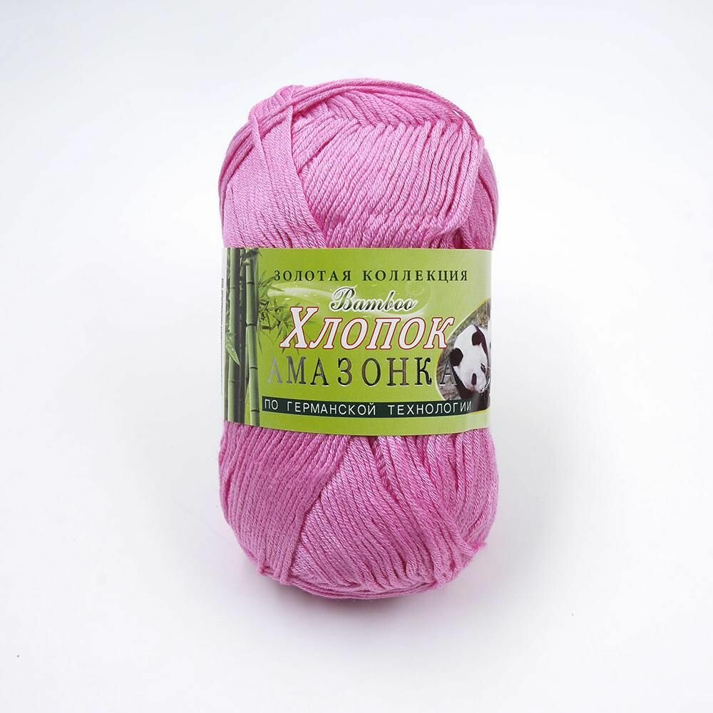 Пряжа Color City Амазонка 115 (5 мотков по 50г/155м) розовый
