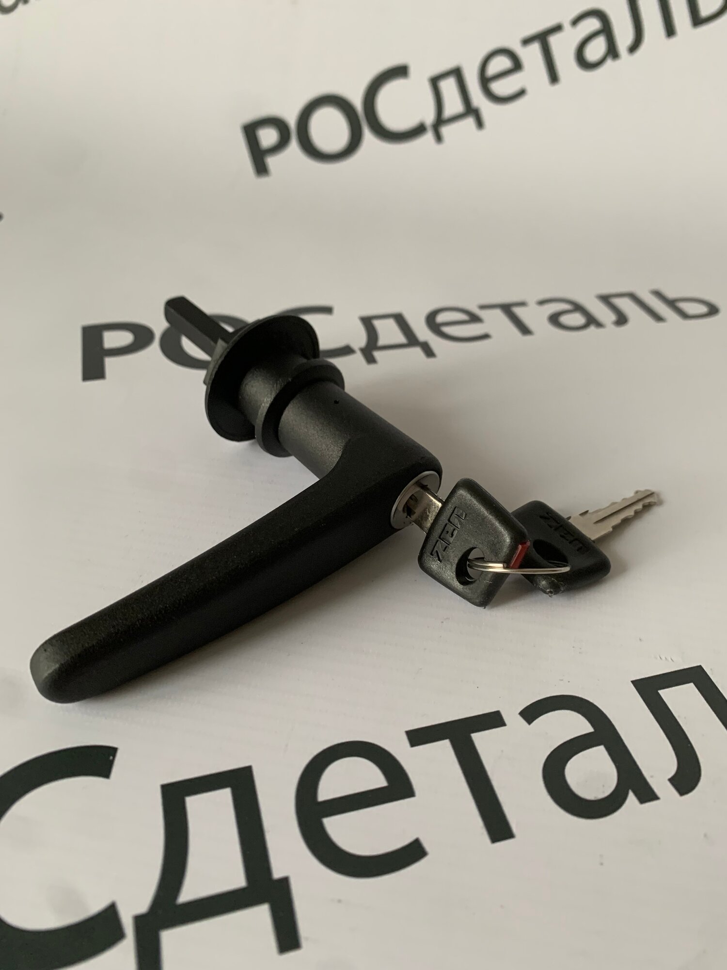 Ручка задней двери УАЗ-452, Буханка, 2206, 3741 Евро, с квадратным хвостом