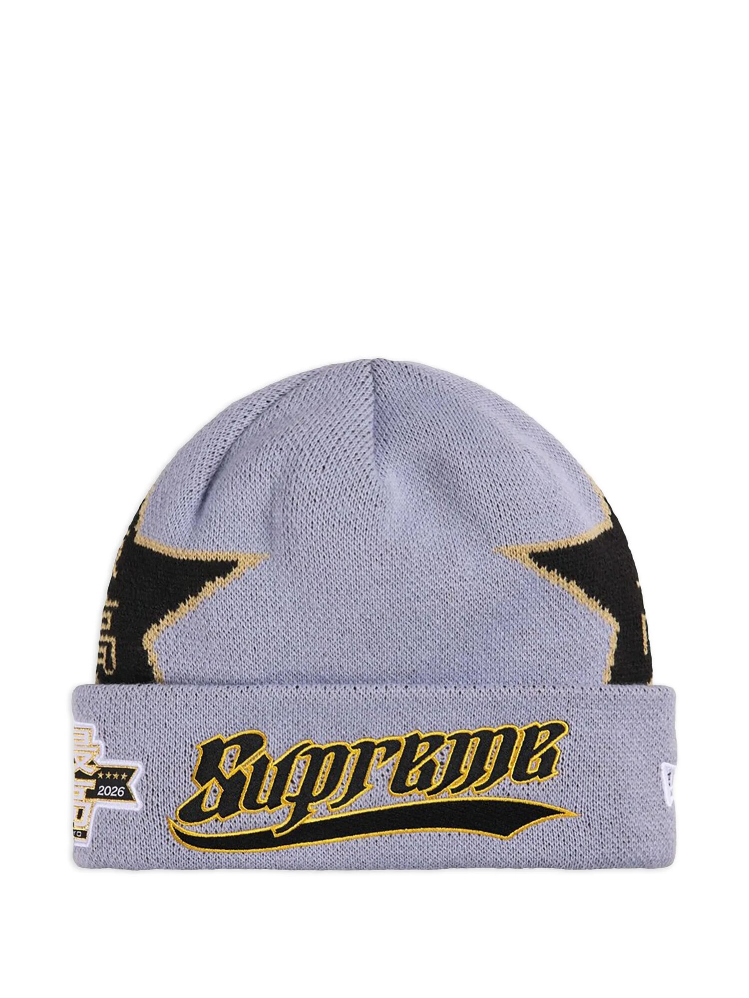 Шапка Supreme X New Era Stars beanie hat для мальчиков