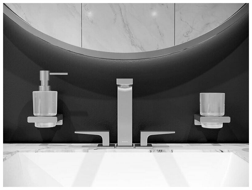 Стакан для зубных щеток Hansgrohe AddStoris 41749000 хром