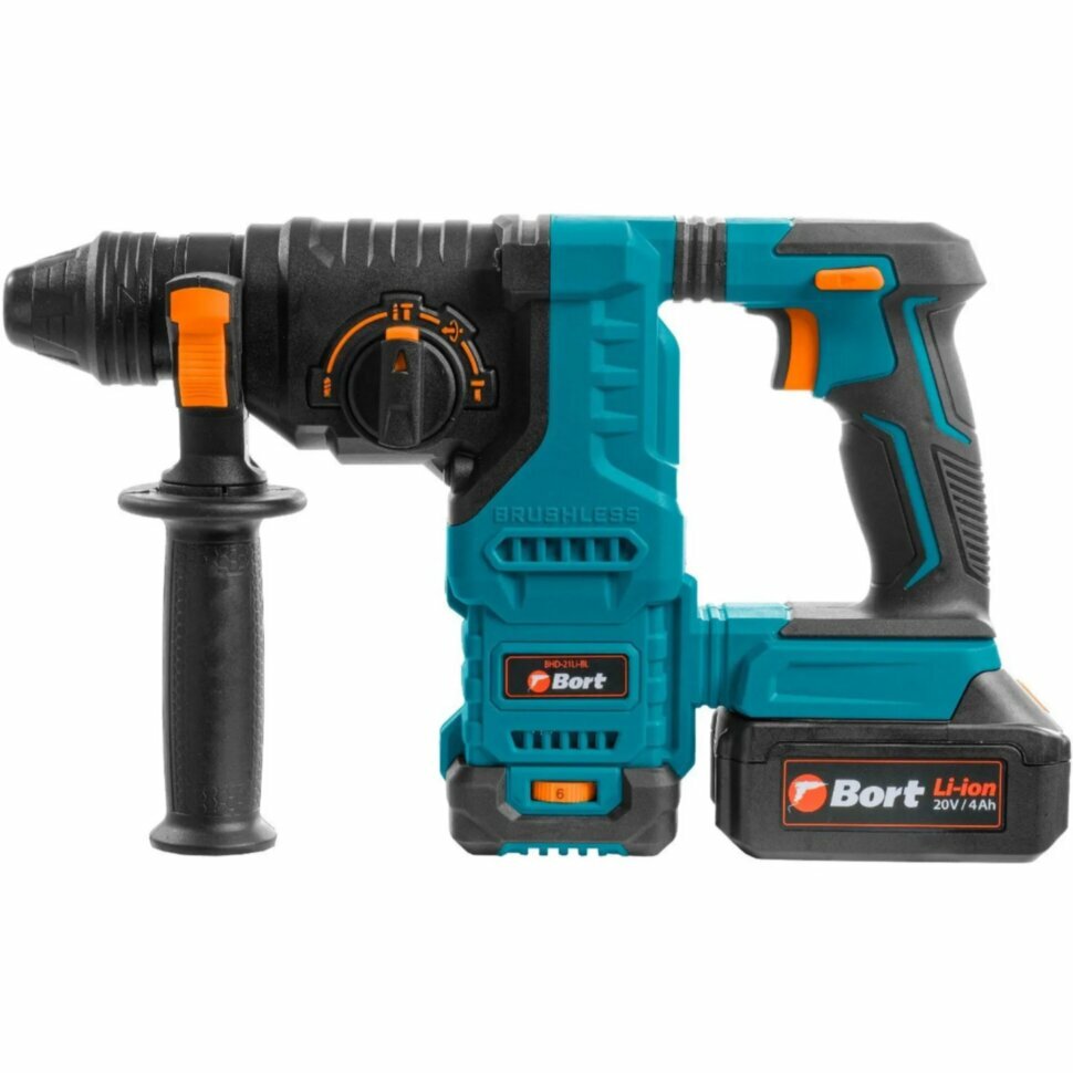 Перфоратор аккумуляторный Bort BHD-21Li-BL, 2128372