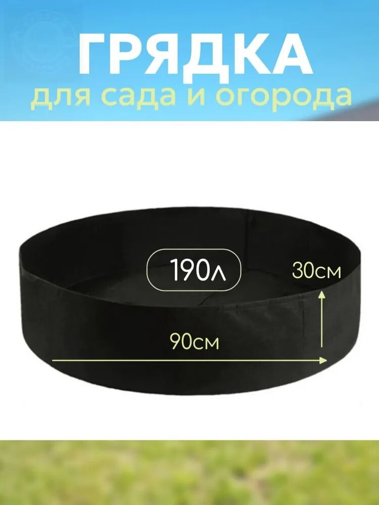 Грядка, 0.9х0.9 м