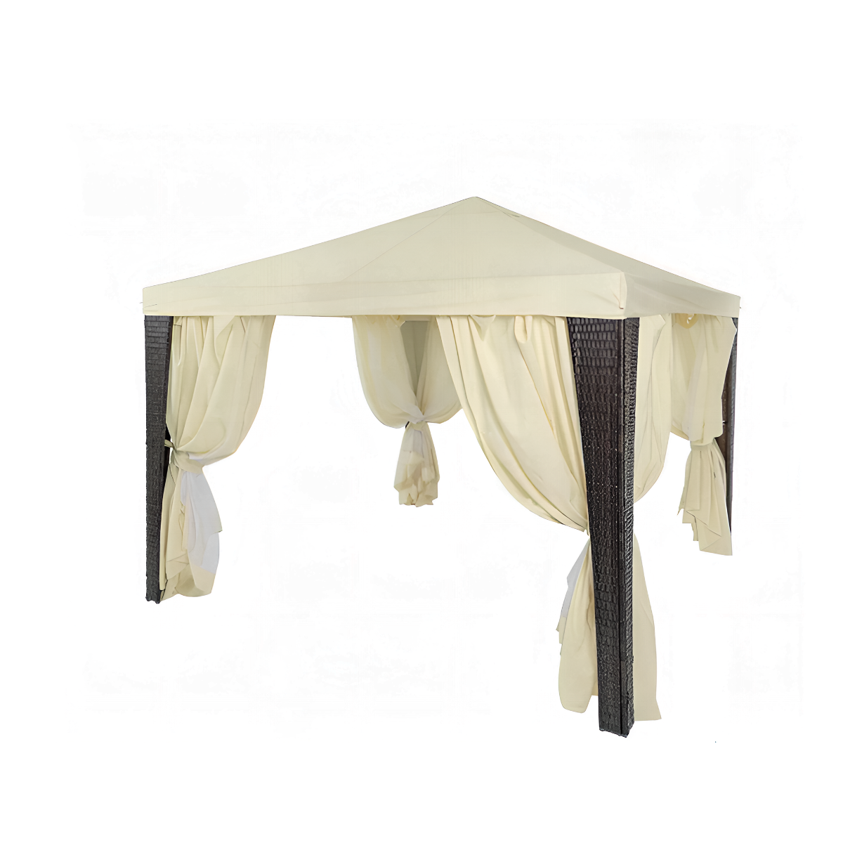 Тент (шатер) садовый Green Glade 3176 бежевый/коричневый, (3×3×2,5 м)