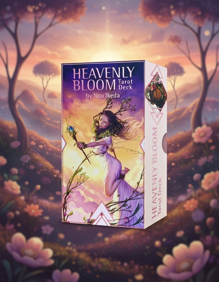 Карты Таро "Heavenly Bloom Tarot" US Games / Таро Небесного цветения 63517 US Games Systems