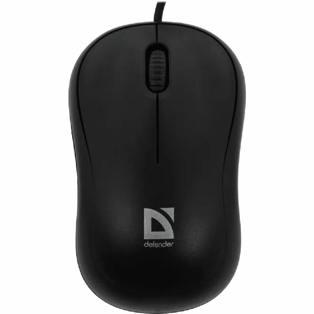 Мышь Проводная Defender MS - 759, 1000 dpi цвет Чёрный