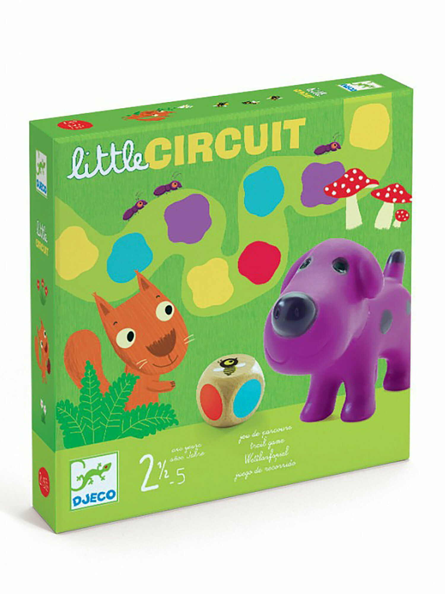 Настольная детская игра ходилка Djeco Little circuit Маленькая дорожка