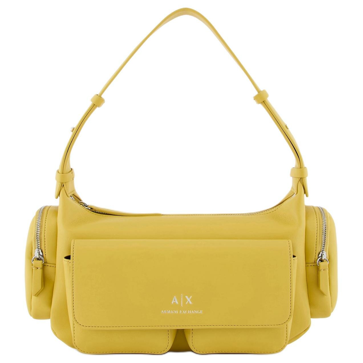 Сумка Armani Exchange, фактура матовая, Желтый