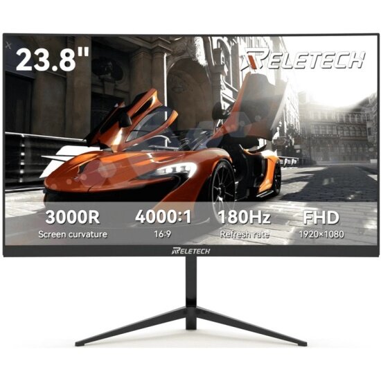 Монитор Reletech 23.8" G25F180, Black (6973706812151)