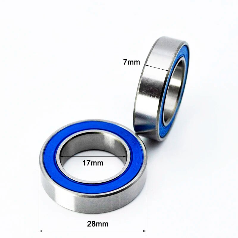 Подшипник 17x28x7 мм, Цвет: 17287-2RS